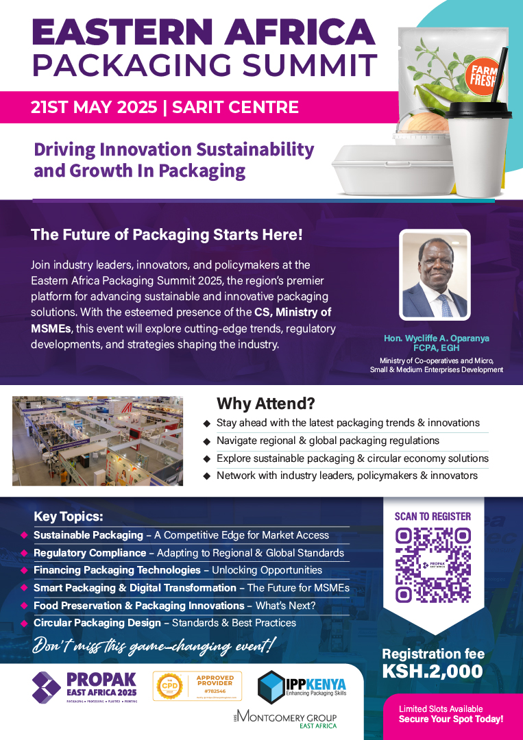 2025 Conference Programme | Propak East Africa | Kenya | 20 - 22 May 2025